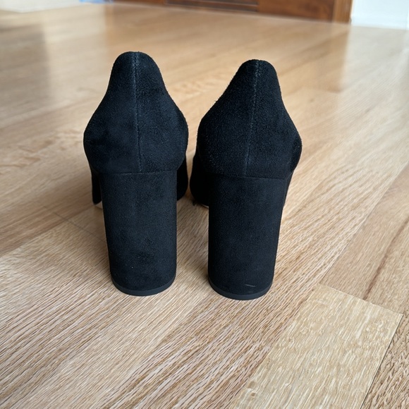 M.Gemi | Shoes | Authentic Mgemi Black Suede 3 Heels | Poshmark